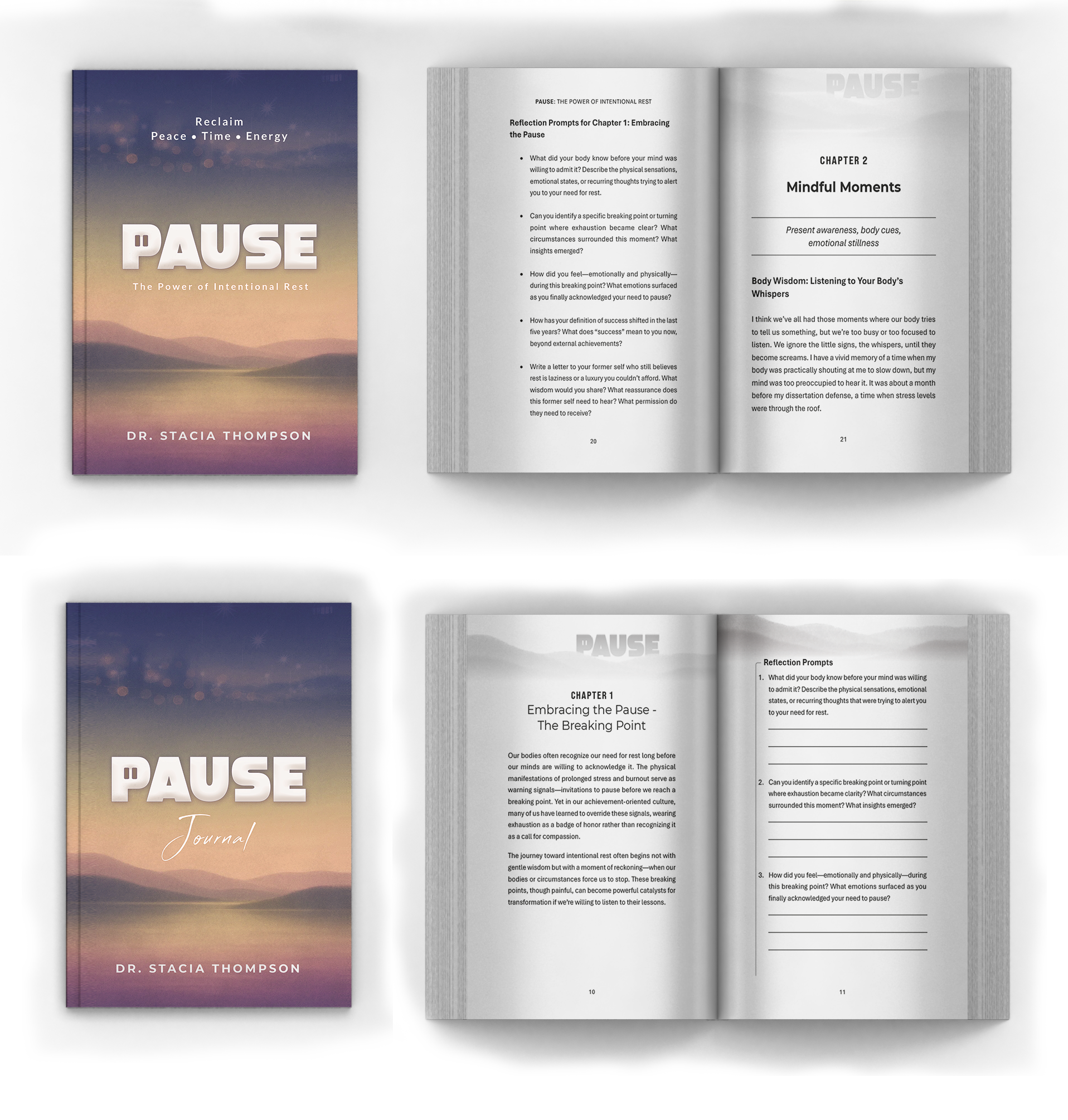 PAUSE Books, Journals and Apparel – Pause Shop